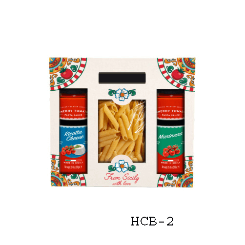 Custom printed pasta packaging boxes