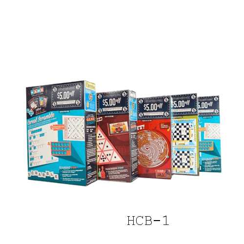 Custom Printed Game Boxes Packaging