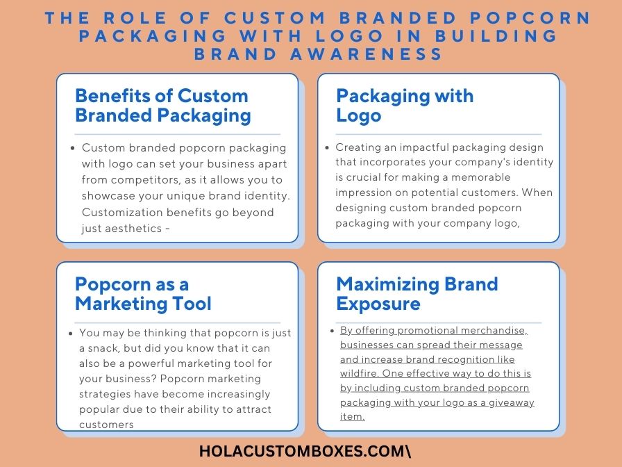 The Role Of Custom Branded Popcorn Packaging With Logo In Building ...
