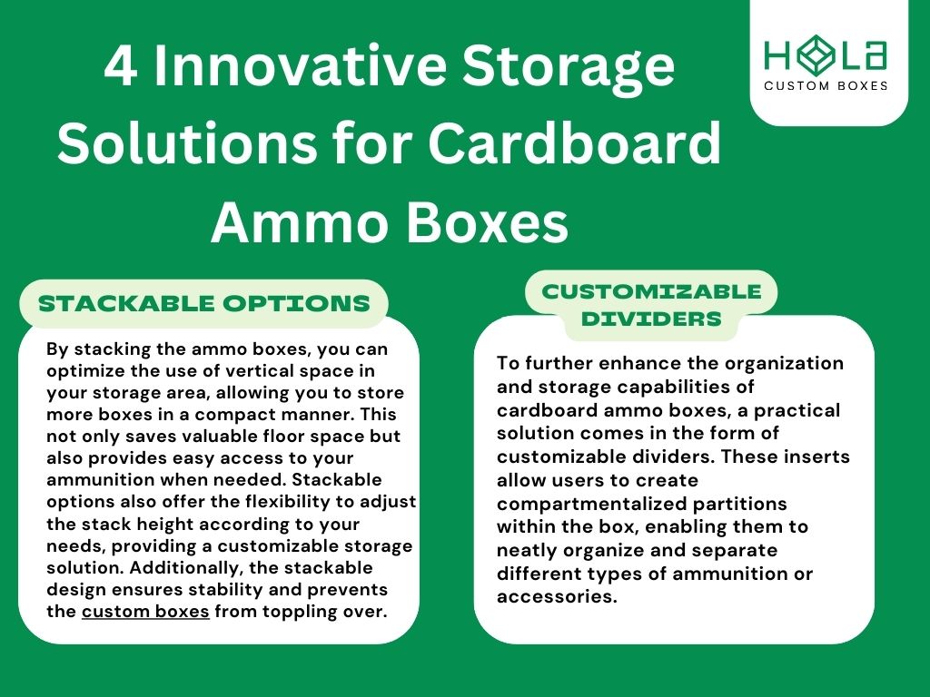 4 Innovative Storage Solutions for Cardboard Ammo Boxes