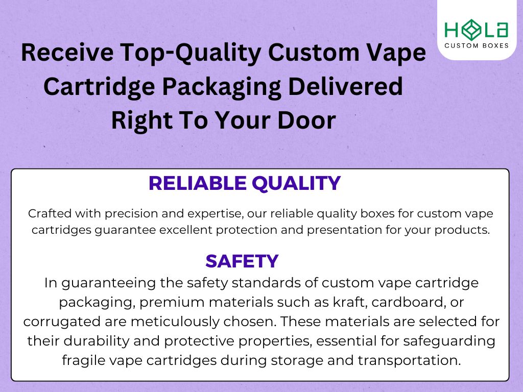 Receive Top-Quality Custom Vape Cartridge Packaging Delivered Right To ...