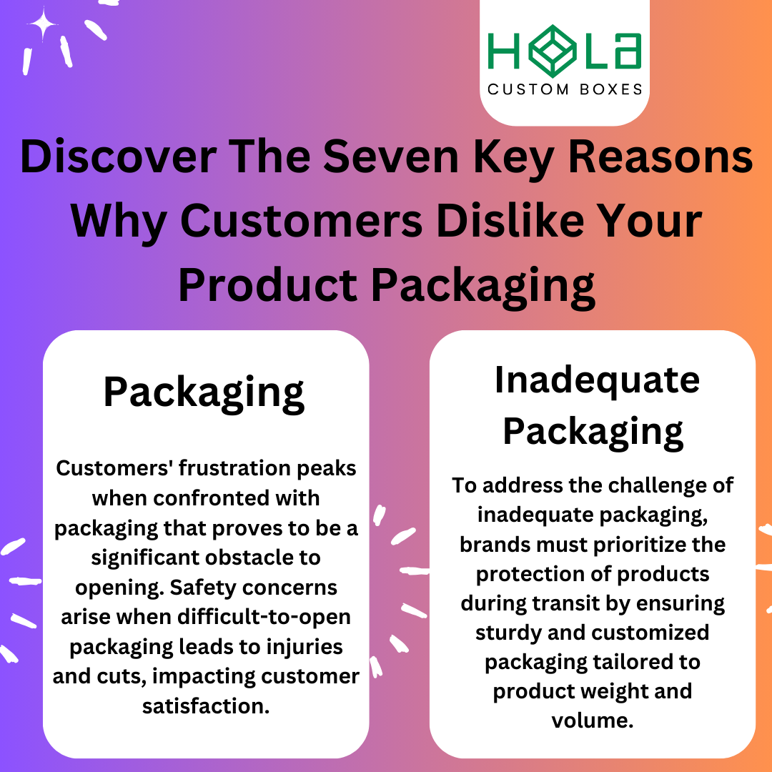 Discover The Seven Key Reasons Why Customers Dislike Your Product Packaging