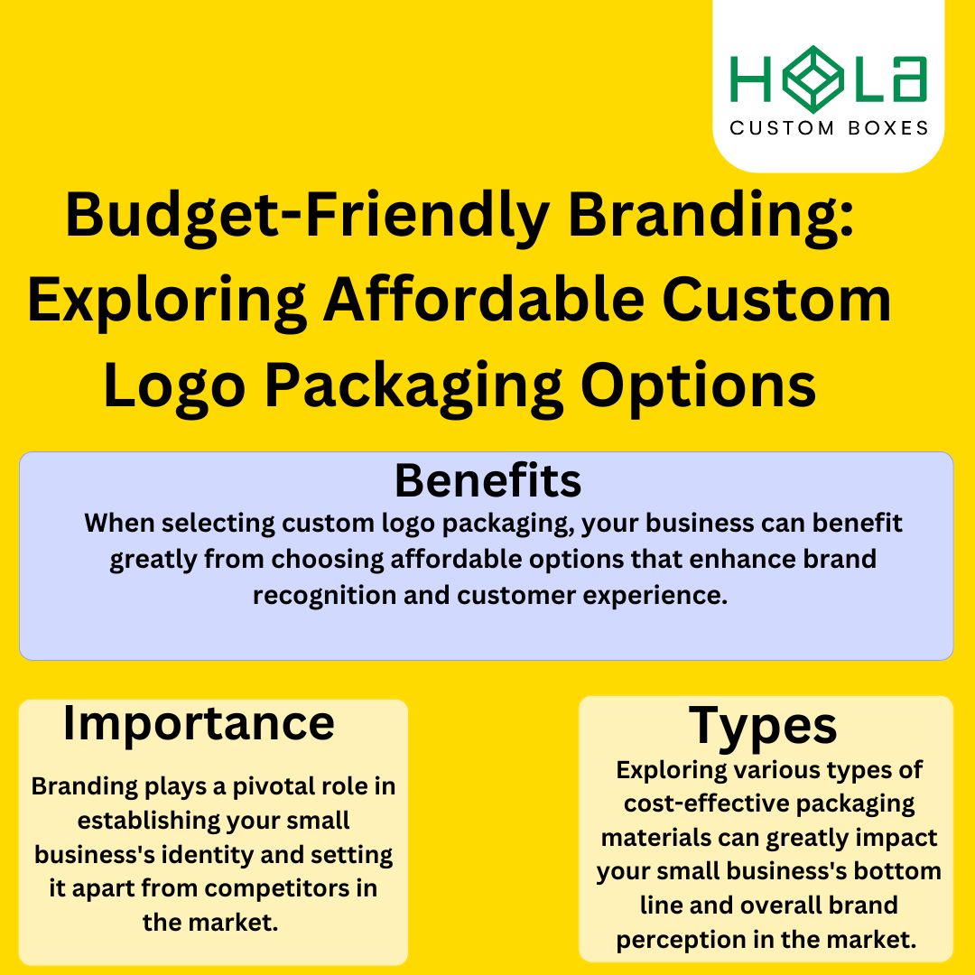 Budget-Friendly Branding: Exploring Affordable Custom Logo Packaging ...
