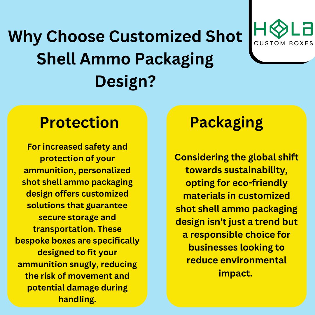 Why Choose Customized Shot Shell Ammo Packaging Design?