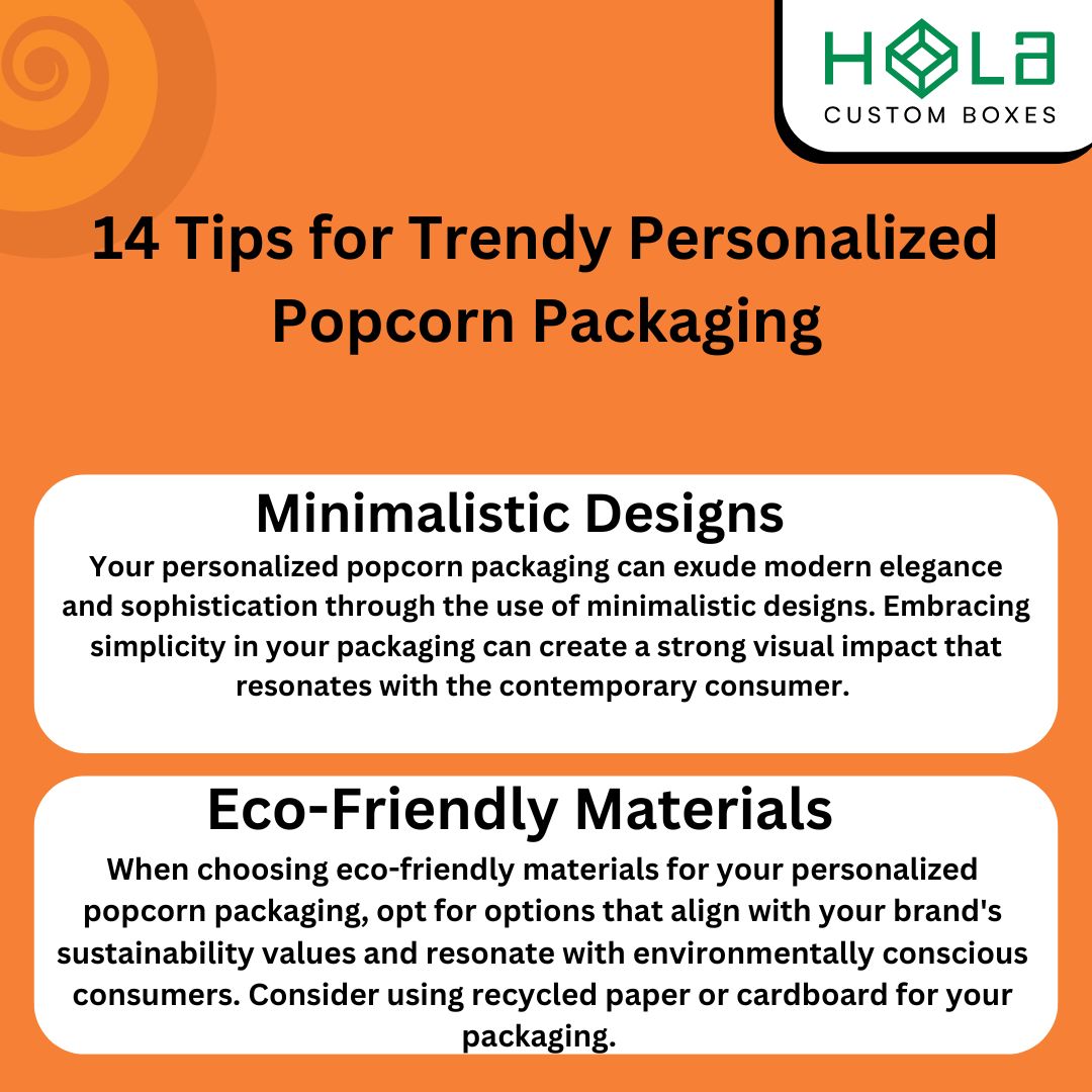 14 Tips for Trendy Personalized Popcorn Packaging