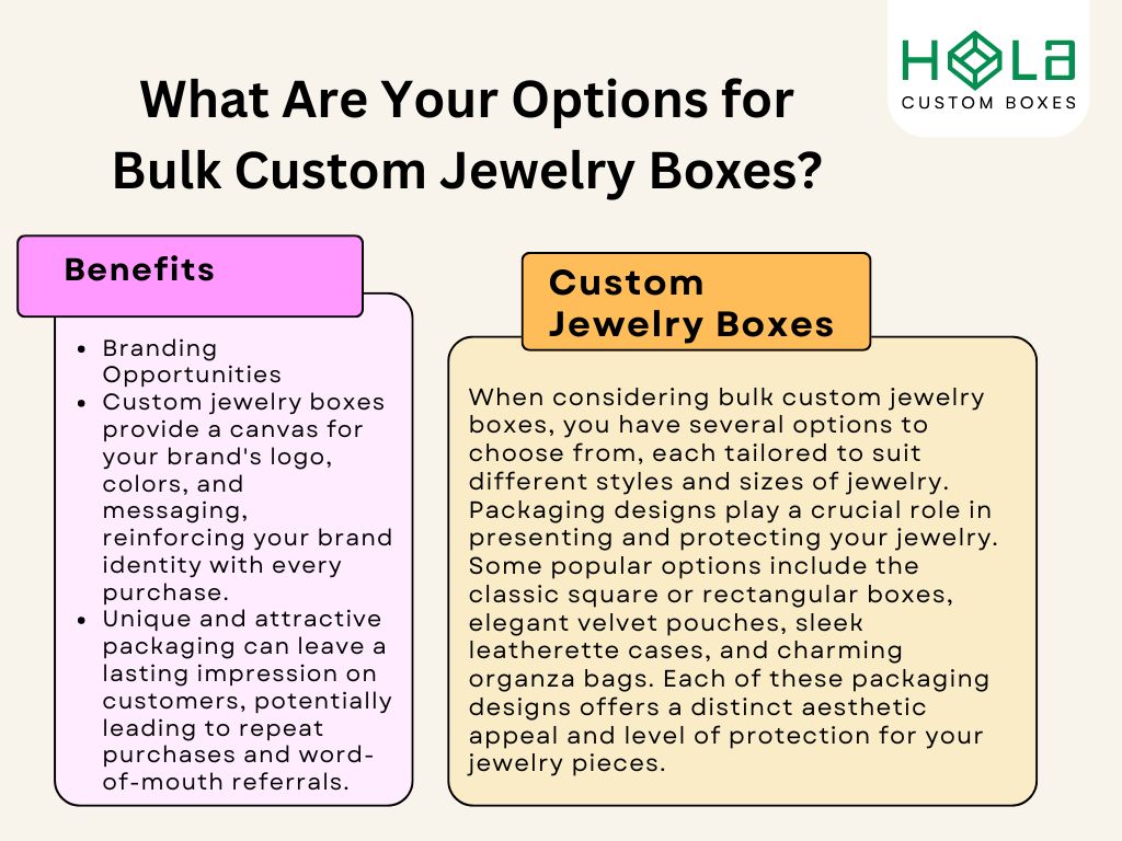 What Are Your Options for Bulk Custom Jewelry Boxes?