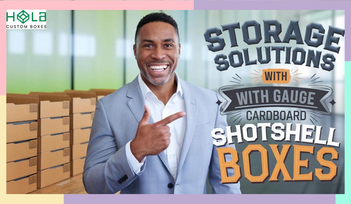 Creative Storage Solutions With 20 Gauge Cardboard Shotshell Boxes