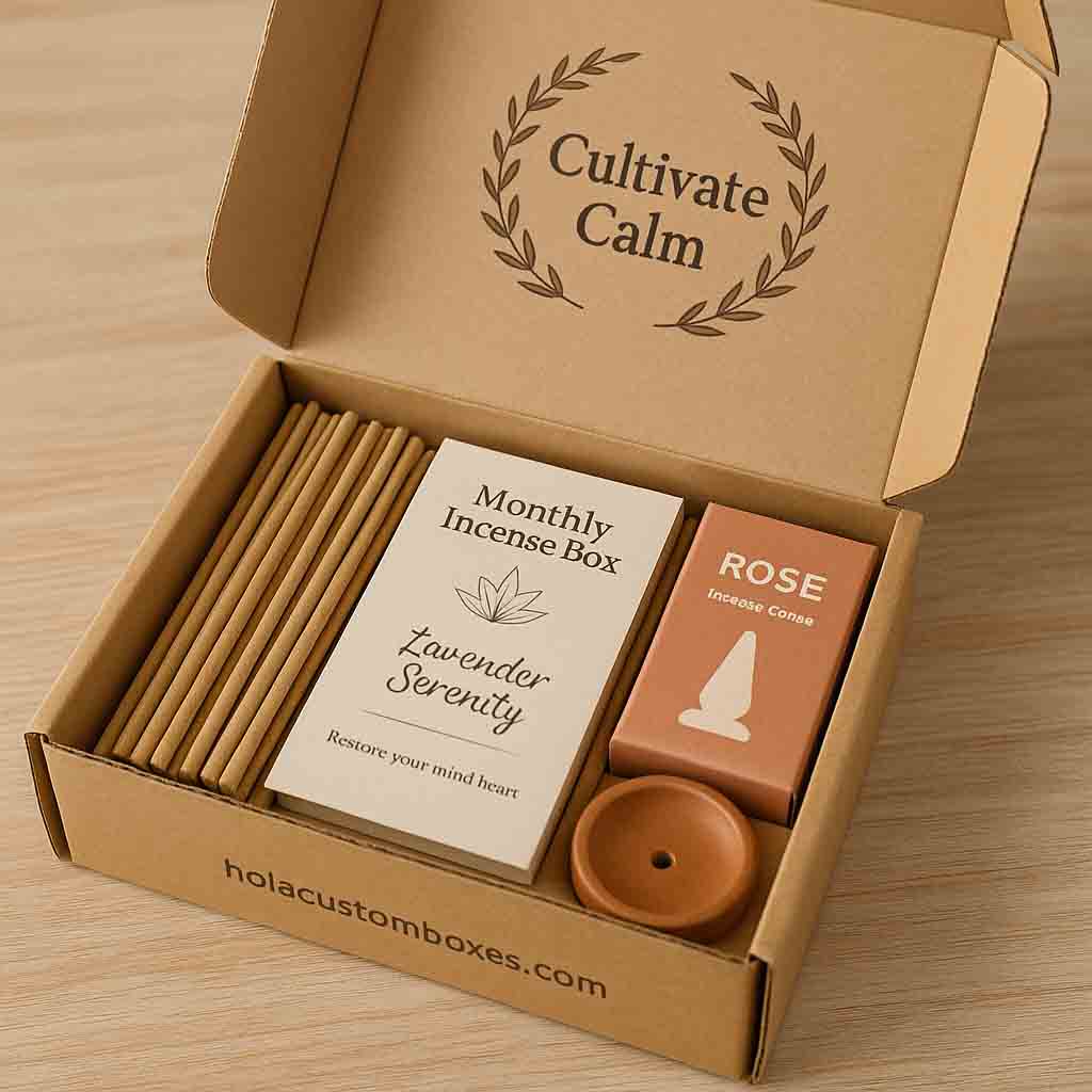 Incense Subscription Box Packaging: Design That Keeps Subscribers Engaged