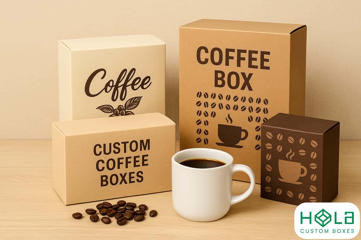 Custom Printed Coffee Boxes | Wholesale Packaging Solutions for ...