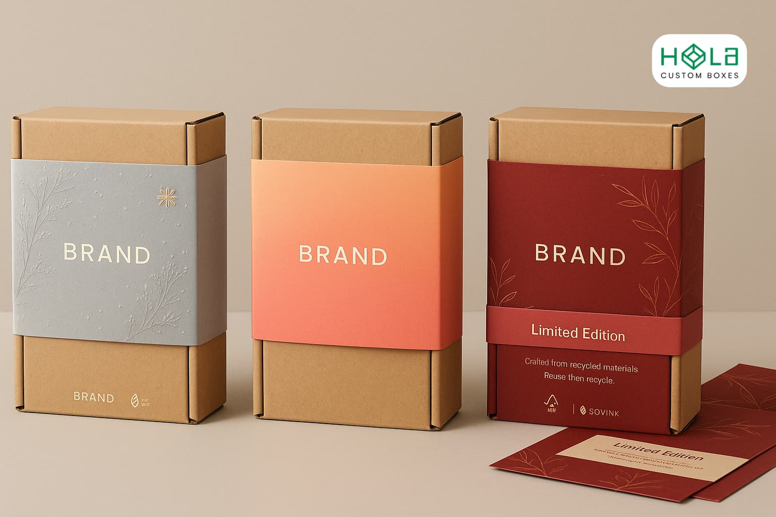 Custom Boxes with Logo – Get Your Business Noticed