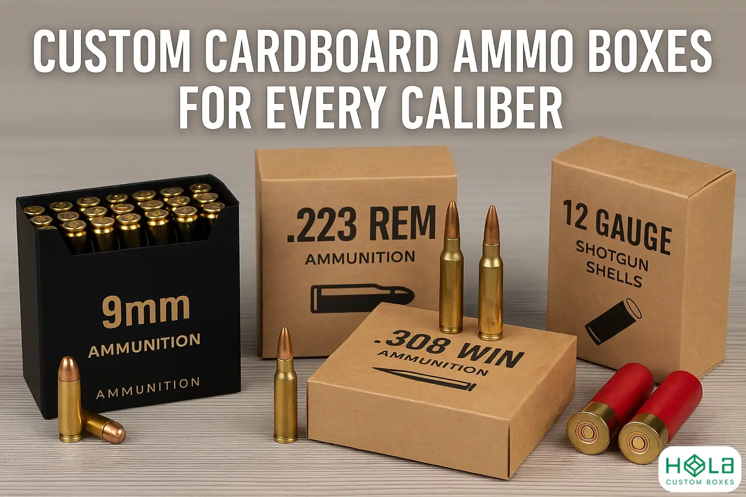 How To Choose The Right Size And Design For Your Custom Cardboard Ammo ...