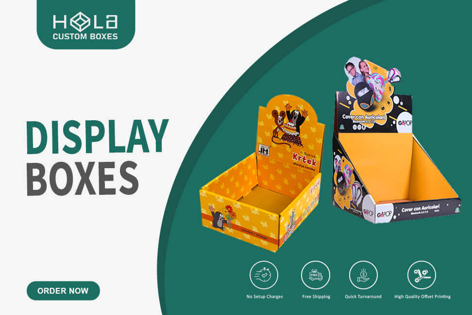 Display Dynamics: Maximizing Sales With Custom Display Boxes