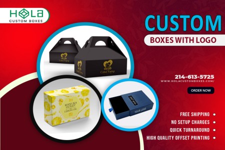 Custom Boxes with Logo – Get Your Business Noticed